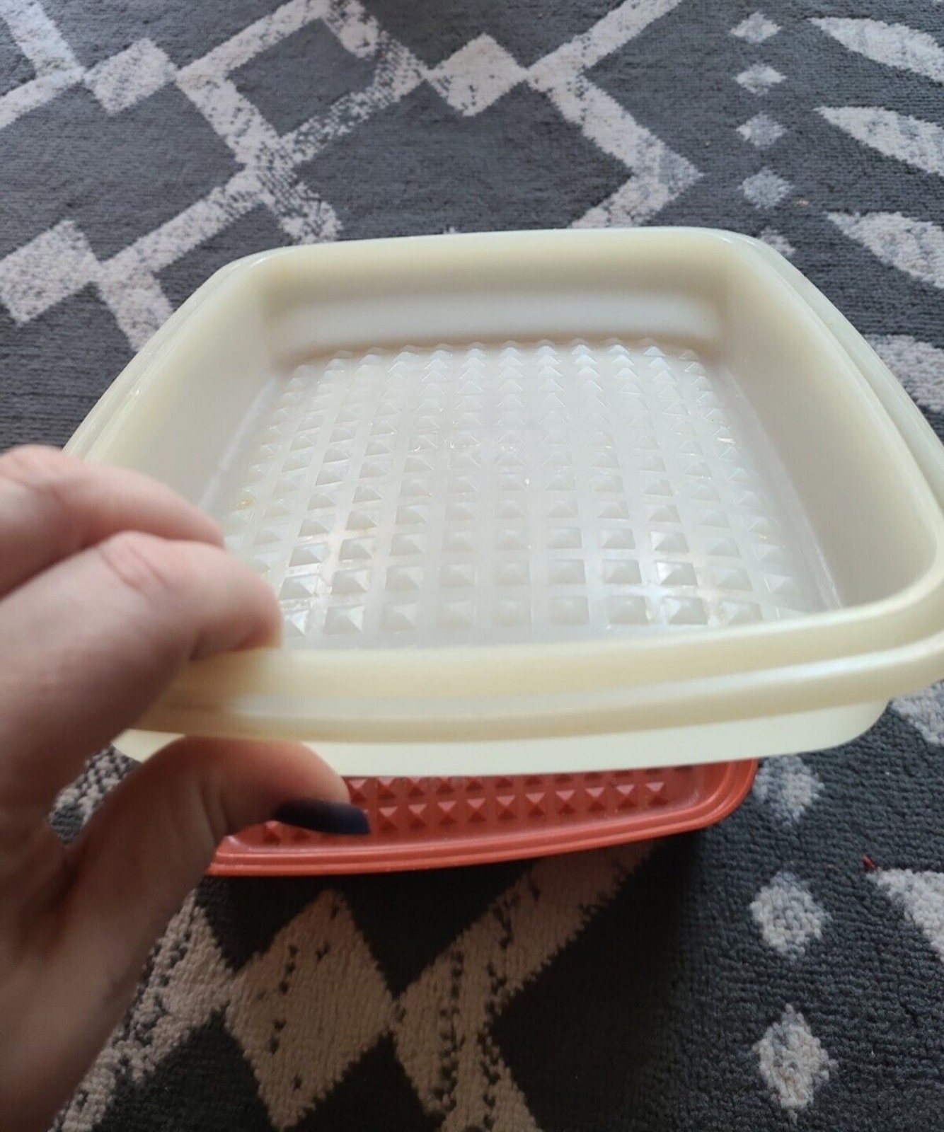 Vintage Tupperware Paprika Marinade Meat Tenderizer Keeper - Etsy