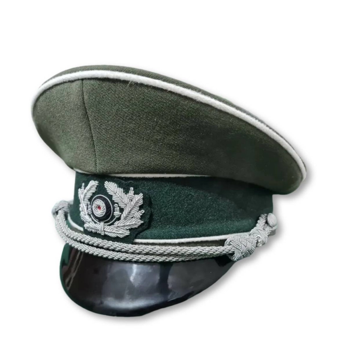 WW2 German Forrestry Army Military Generals Officers Wool Crusher Visor ...