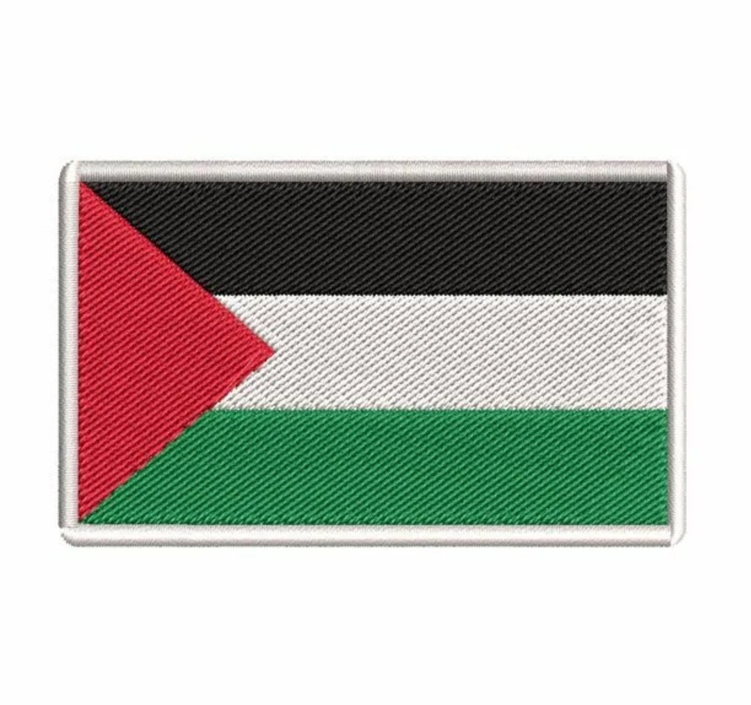 200 Pcs Wholesale Palestine Flag Embroidered Patches 3x2 Iron-on - Etsy