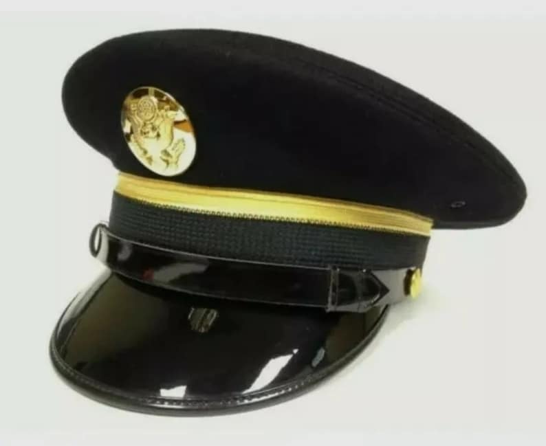 U.S. Army Fur Felt Enlisted Dress Blueservice Cap All Sizes - Etsy