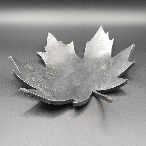 Metal Maple Leaf Dish - Etsy