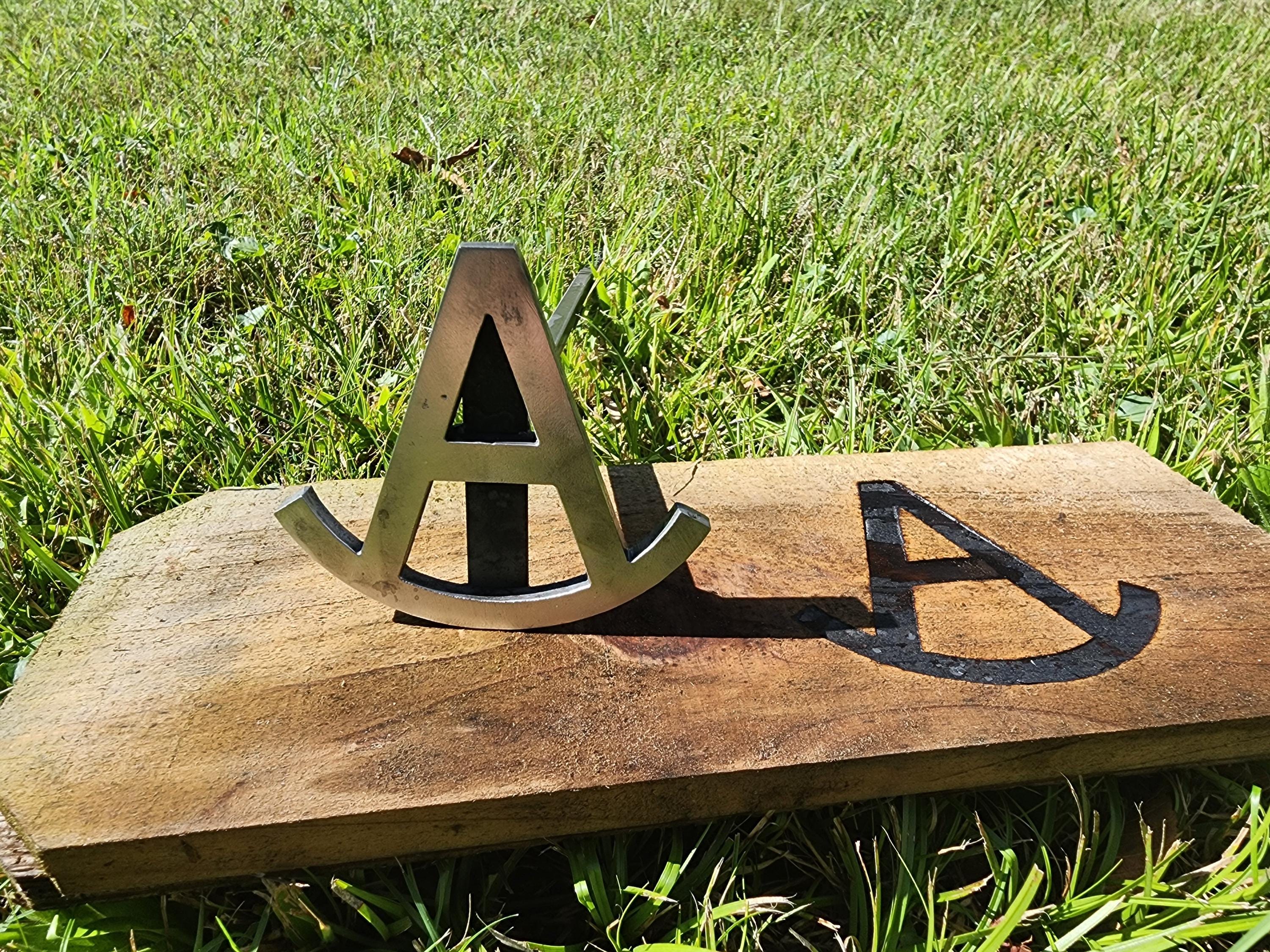 Custom Rocking Letter Brand for Leather Crafts & Woodworking ...