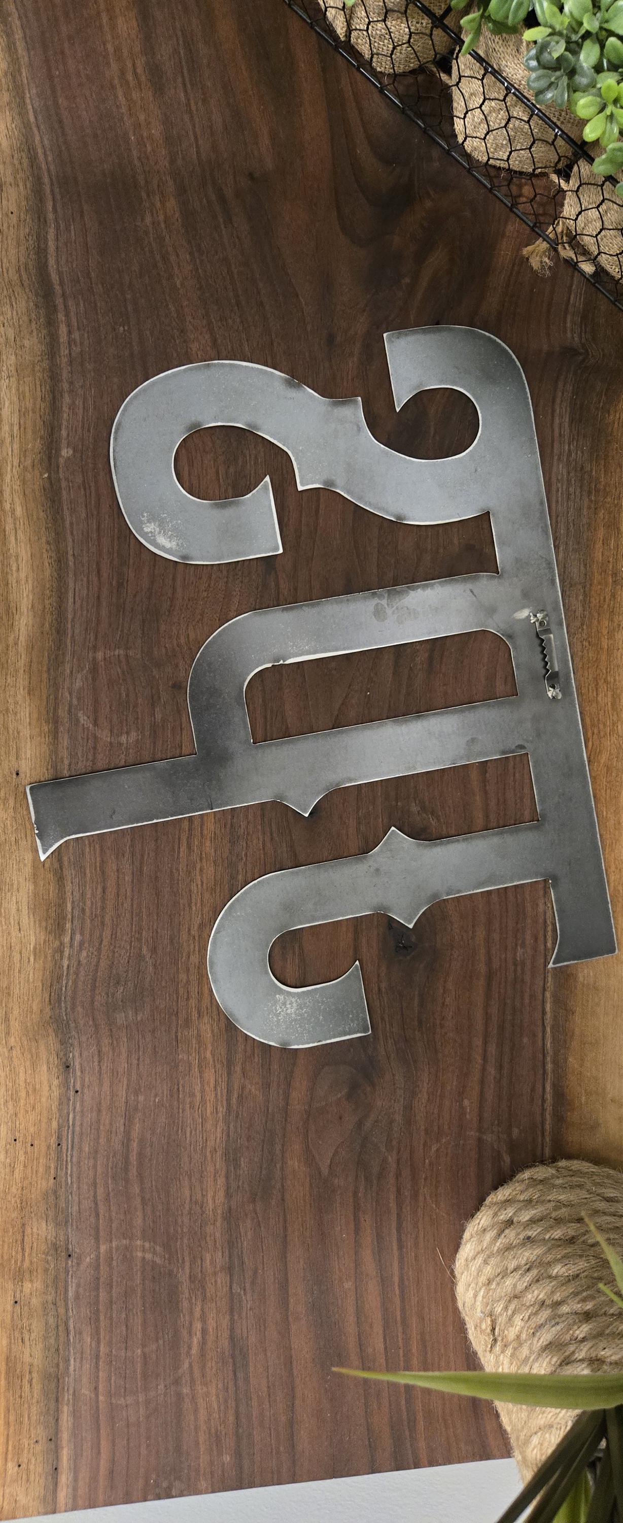 Custom Cattle Brand Sign - Personalized Western Farmhouse Decor, Rustic ...
