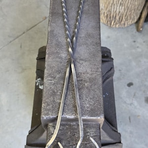 Hand-forged Campfire Roaster | Twisted Steel Marshmallow & Hot Dog ...