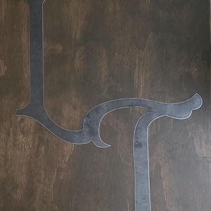 Custom Cattle Brand Sign - Personalized Western Farmhouse Decor, Rustic ...