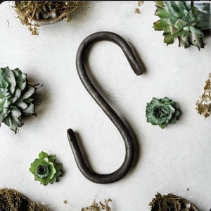 Hand Forged S Hook - Etsy