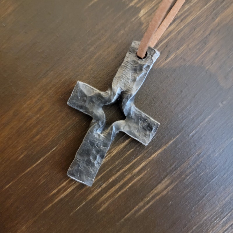 Hand Forged Necklace - Etsy