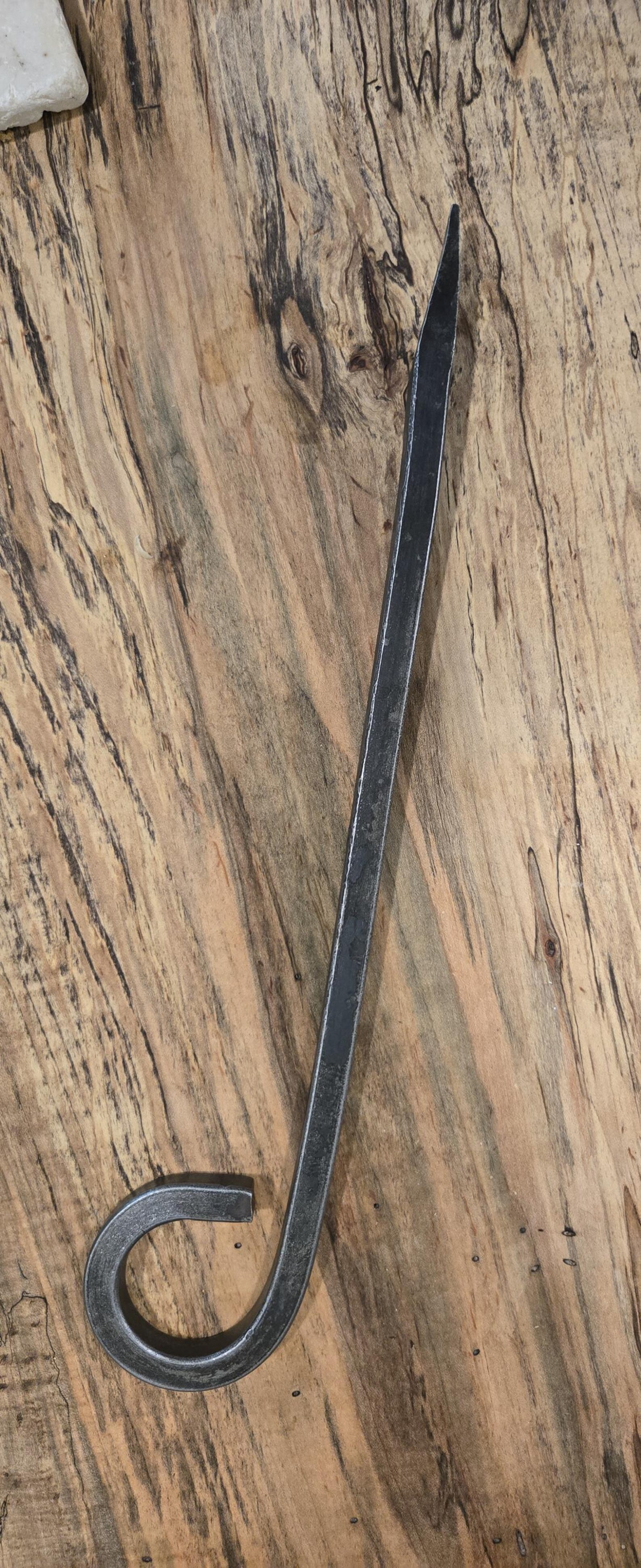 Hand Forged Steel Tent Stake: Rustic Camping Gear, Twisted or Plain - Etsy