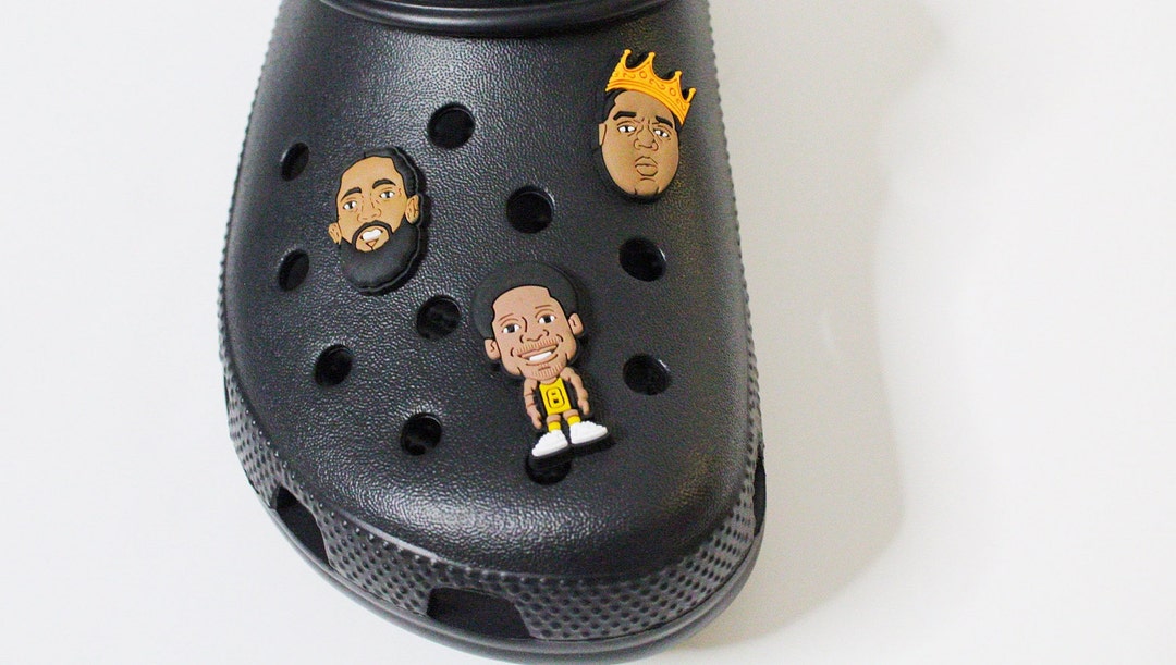 Famous Face Clog Charm Charms for Rubber Clogs Nipsey Shoe Charm Kobe ...