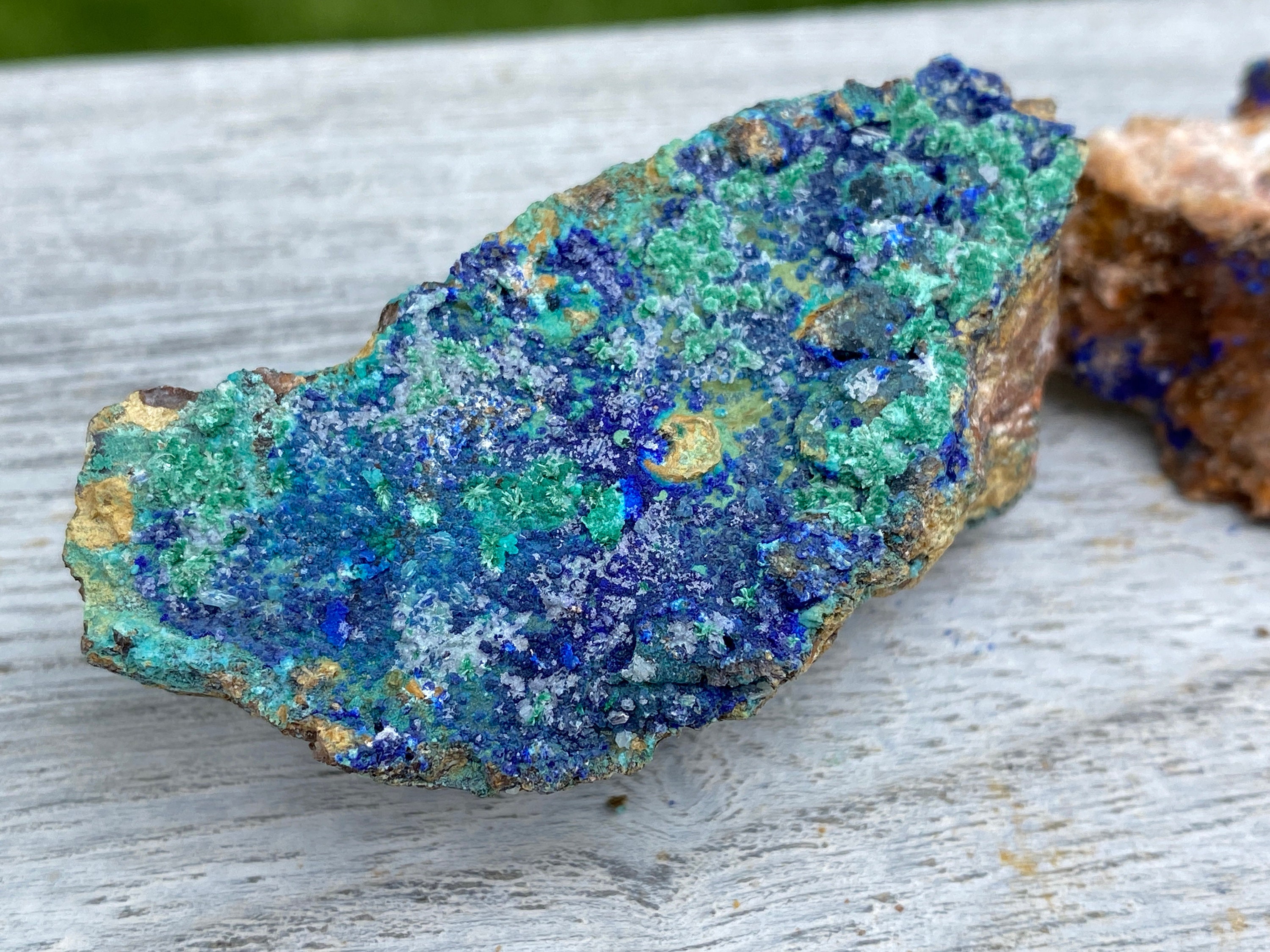 Azurite And Malachite Raw