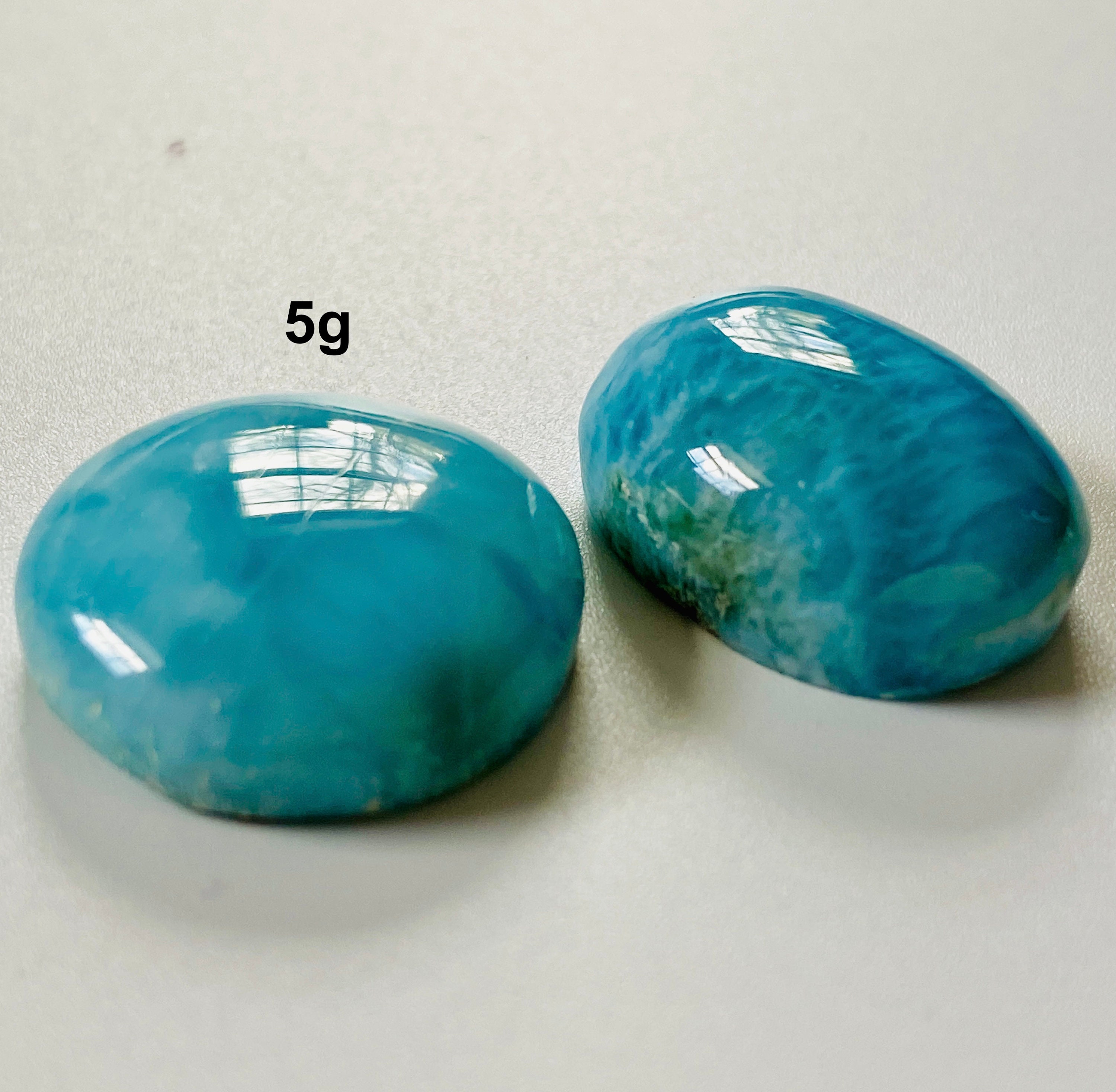 Quality Larimar Cabochon, Larimar for Jewelry Making, Larimar Crystal ...
