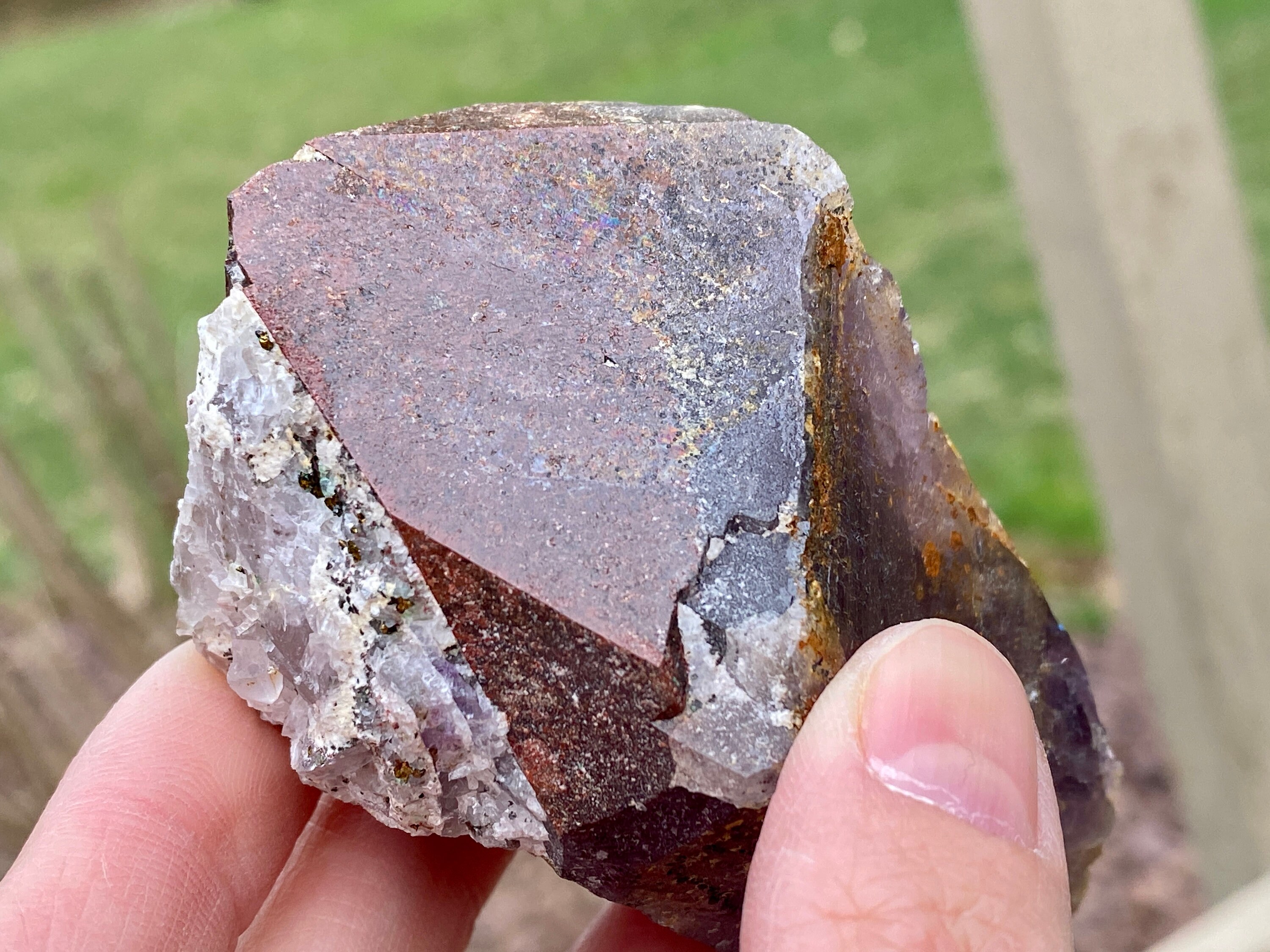 Red Amethyst Auralite 23 Red Cap Auralite 23 Thunder Bay | Etsy