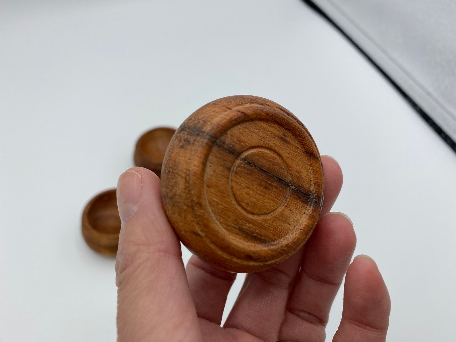 Large Wooden Sphere Holder, 1.5 or 2 Sphere Holder, Wooden Sphere ...
