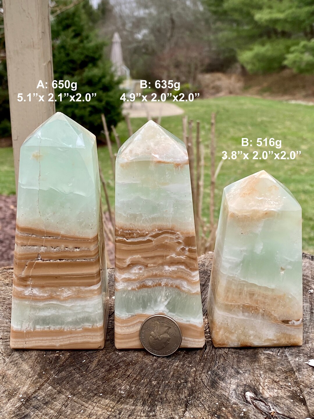 Caribbean Tower, Caribbean Crystal, Caribbean Calcite, Calcite, Green ...