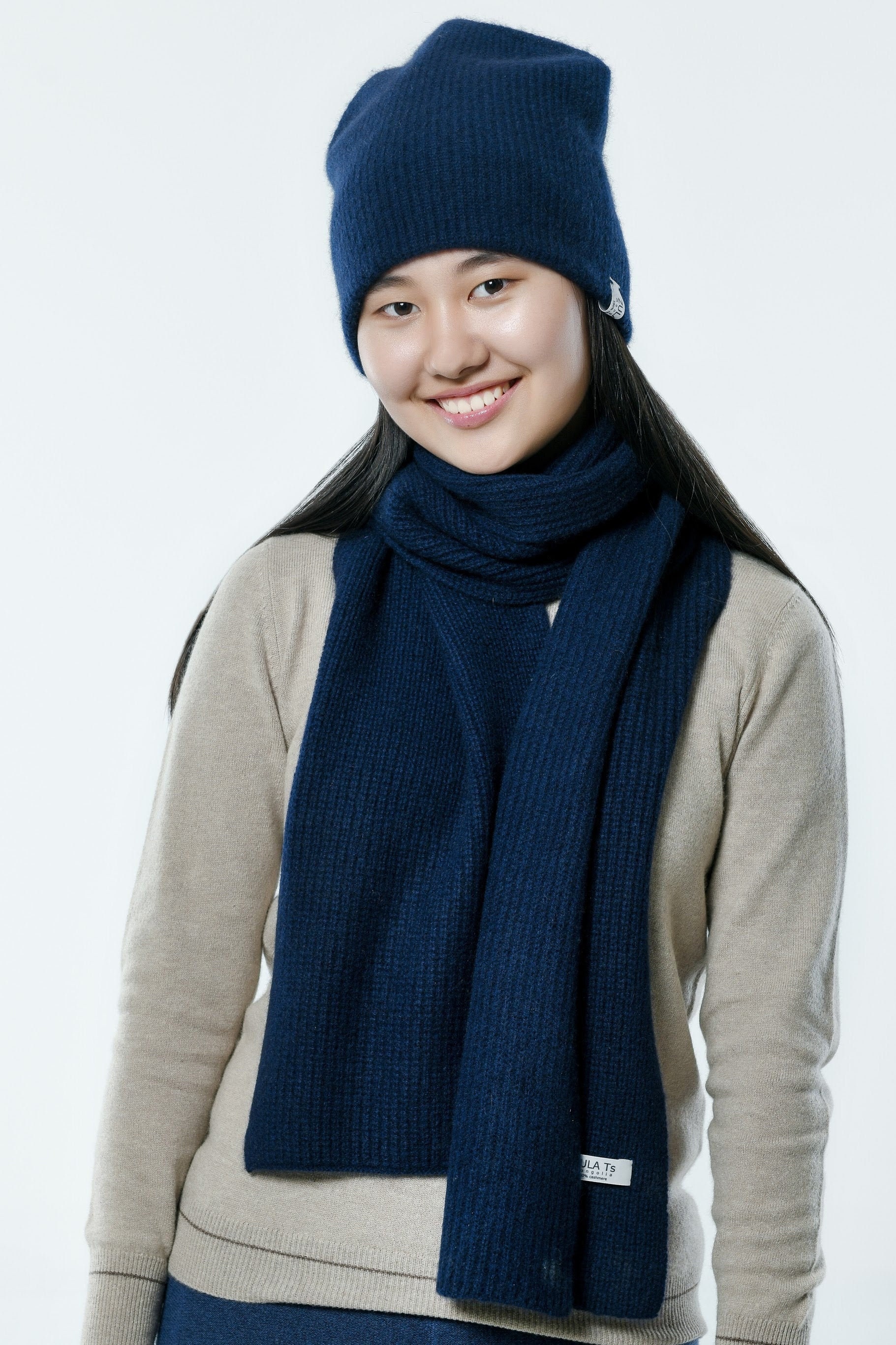 Cashmere Beanie, Cashmere Hat, Double Hat, Double Beanie, Thick Hat ...