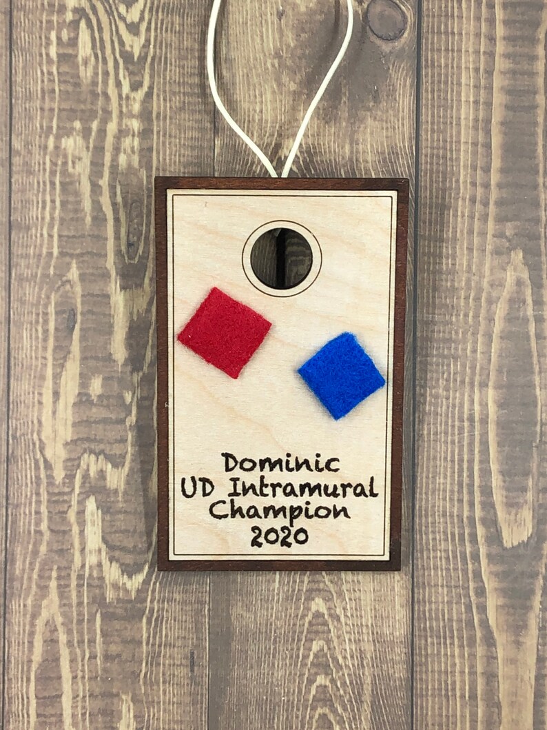 Corn Hole Game Board Ornament Corn Hole Bags Toss Game Etsy