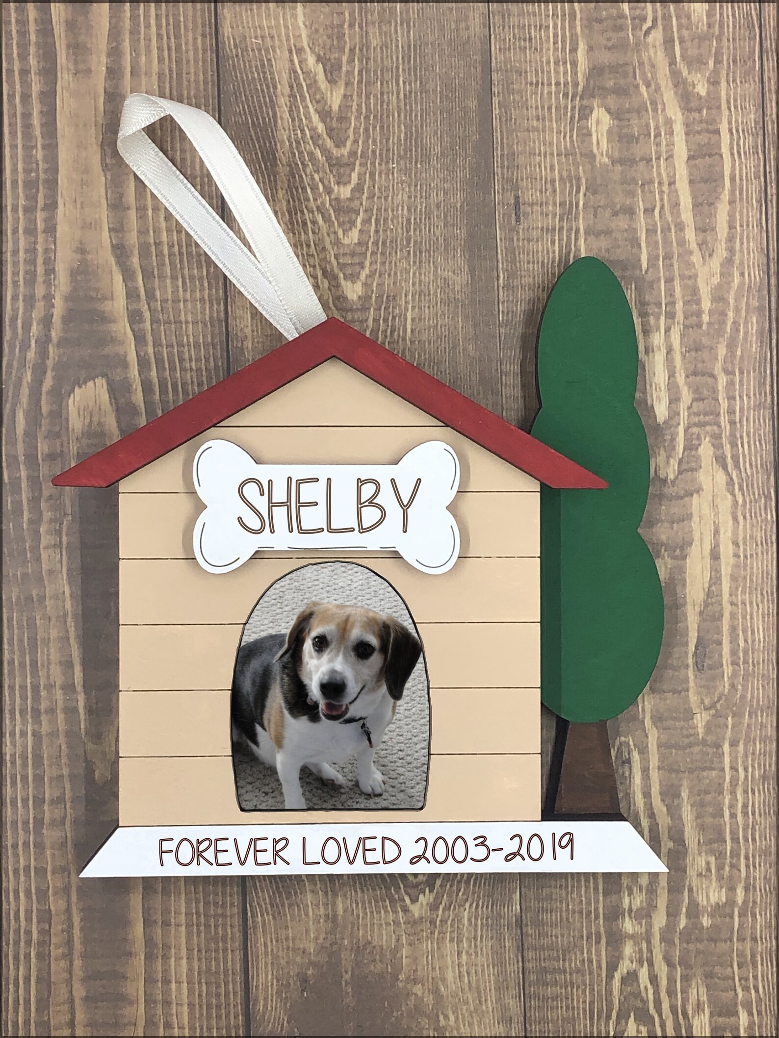 New Puppy Gift Dog Photo Frame Puppys First Christmas - Etsy