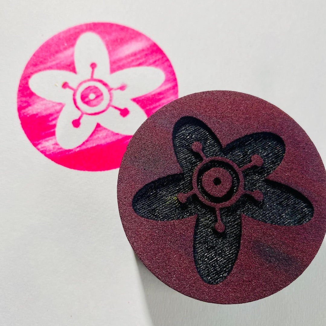 Flower Bit - Foam Stamp Designed by Kae Pea - Etsy