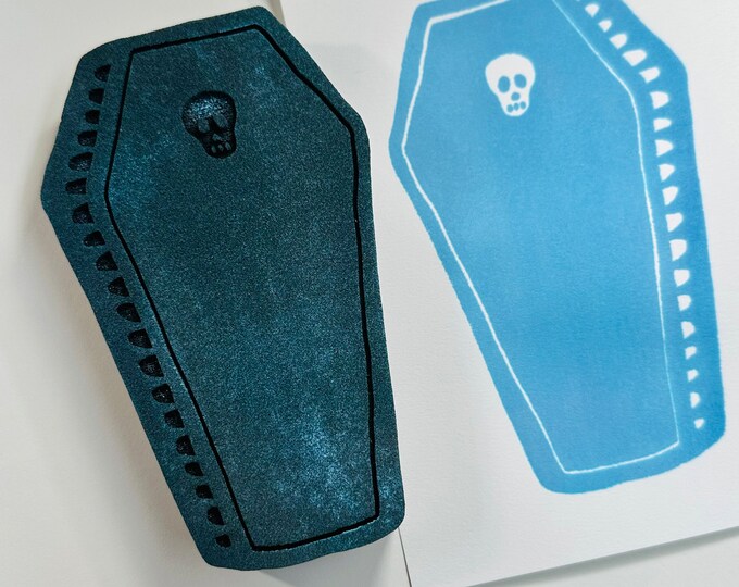 Bone Box - Foam Stamp Designed by Kae Pea - Etsy