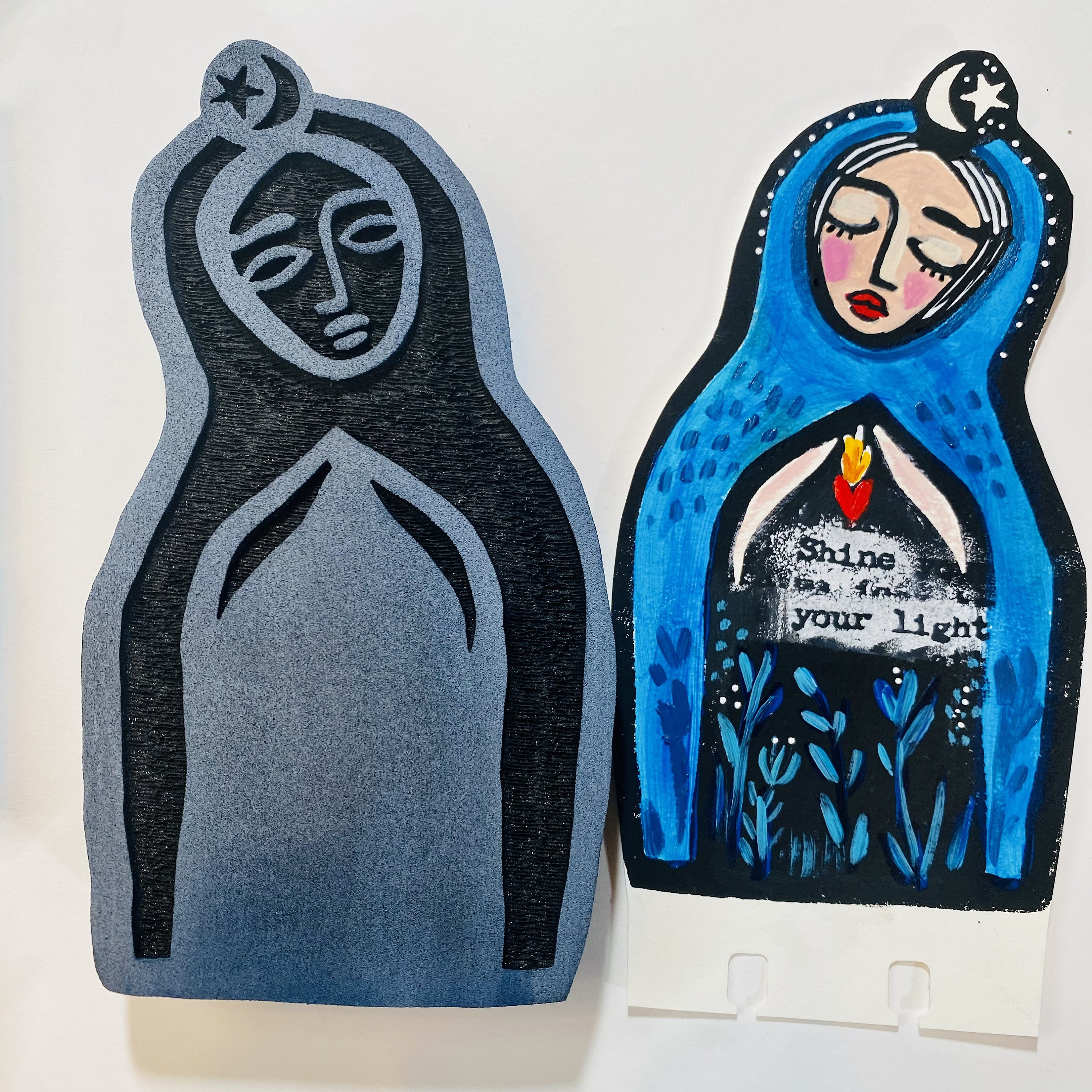 Celestial Niche Foam Stamp Designed by Kae Pea - Etsy