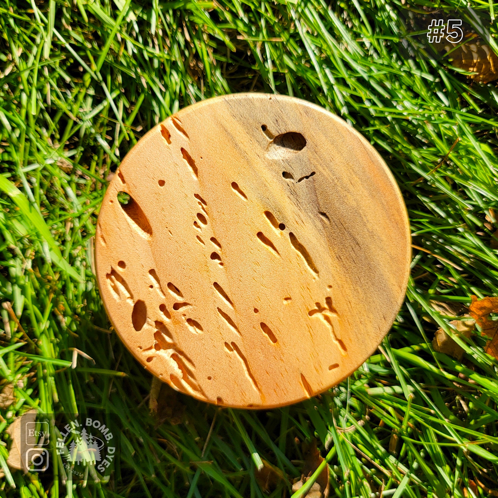 Real Pine Wood Disc Golf Mini Marker - Etsy