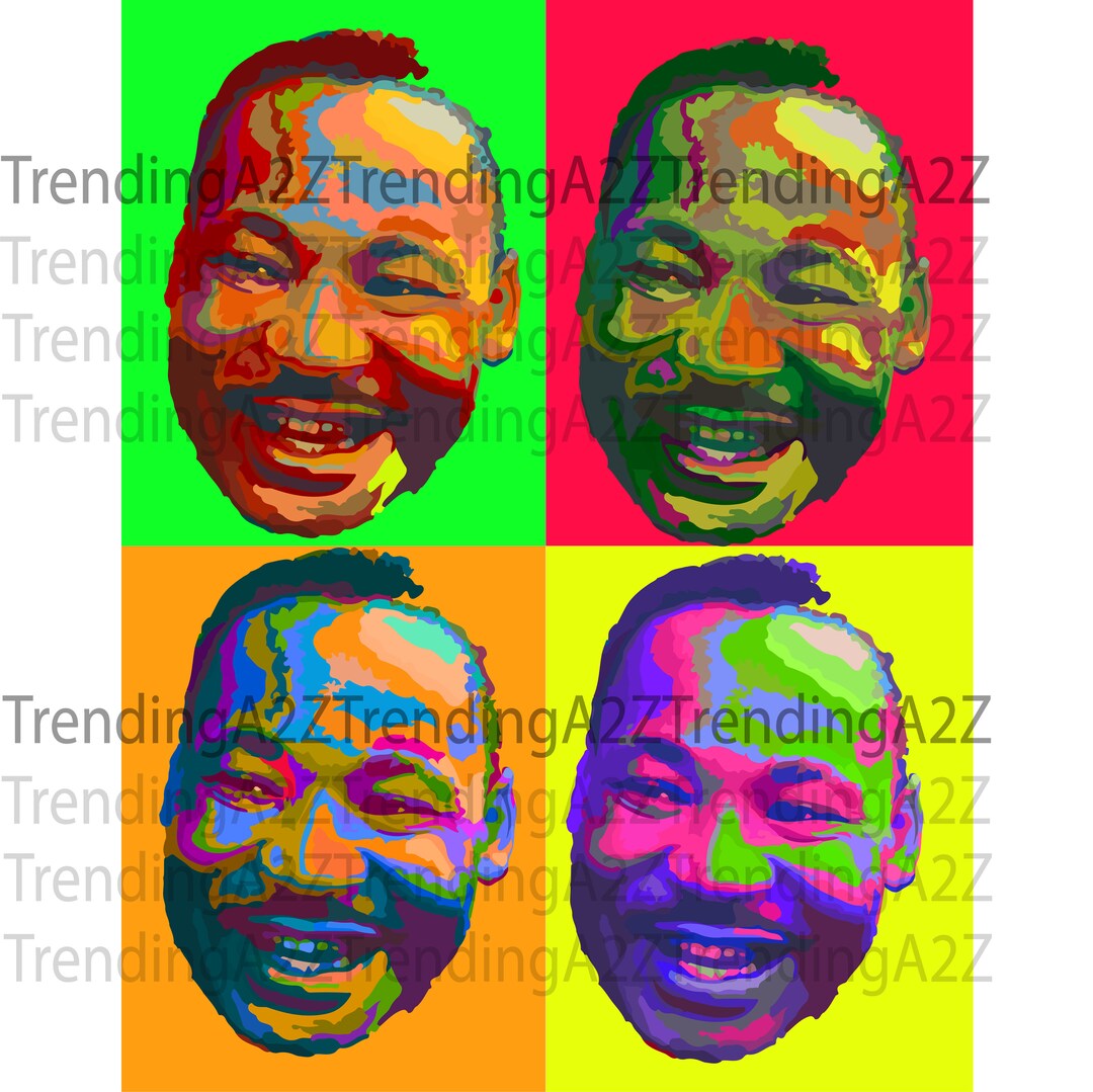 Digital Download Inspired by Dr. Martin Luther King Jr. Pop - Etsy