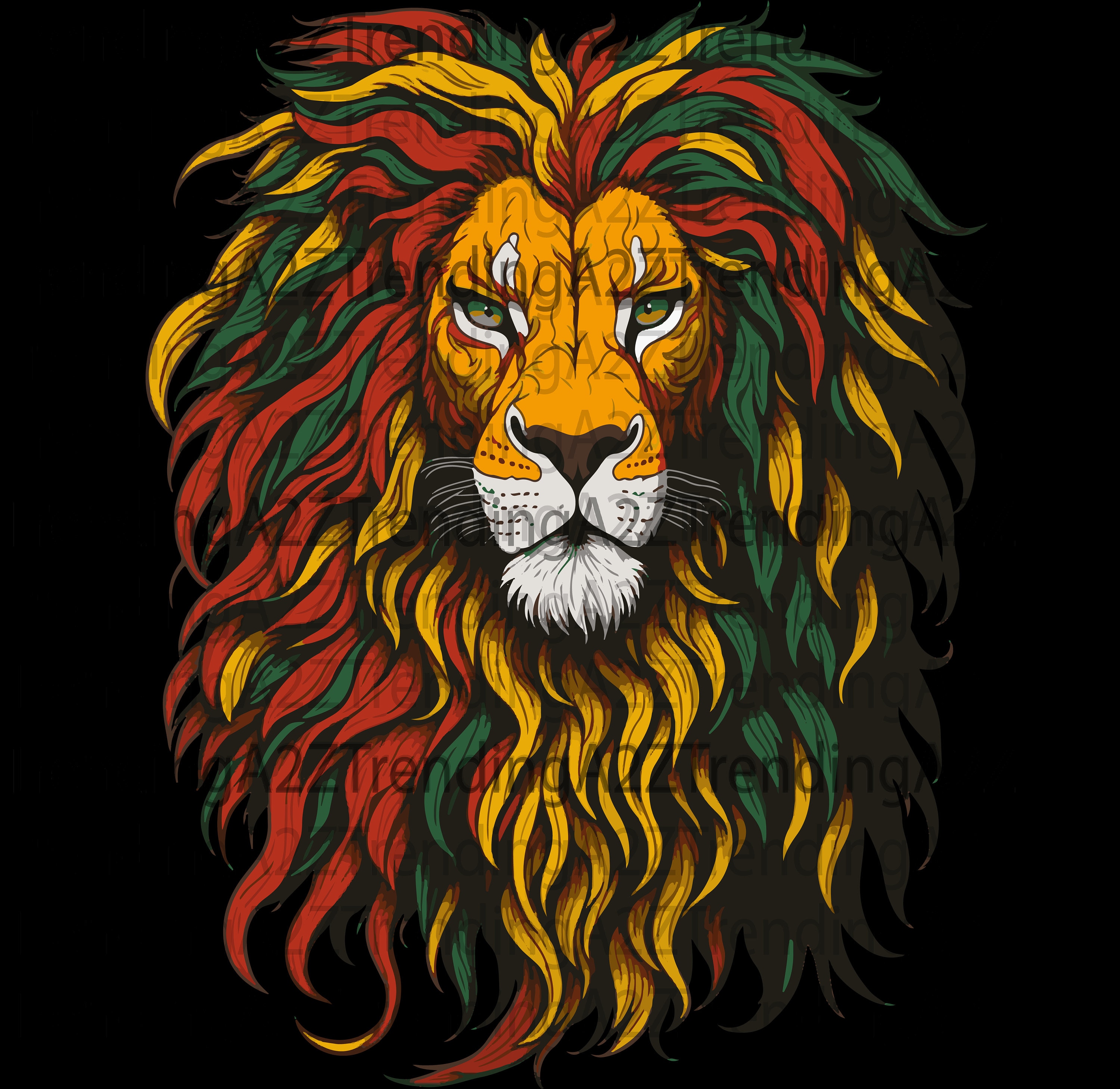 Rasta Smoke Lion Wallpaper