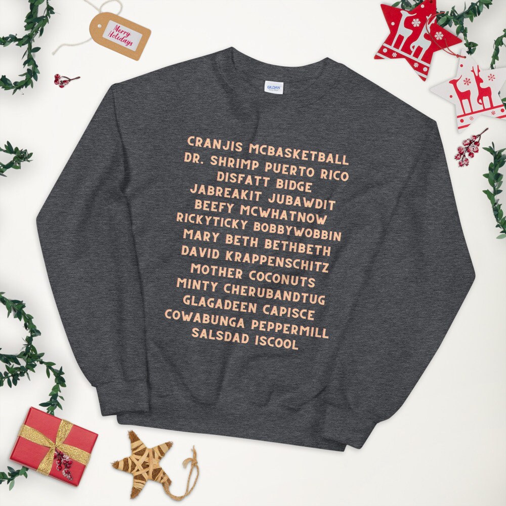 Cranjis Mcbasketball & More Names Unisex Sweatshirt Impractical Jokers ...