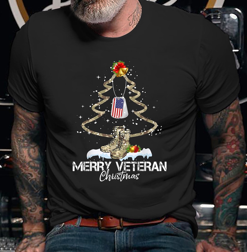 Veteran Christmas Shirt / Veteran Shirt / Veteran T-shirt / | Etsy