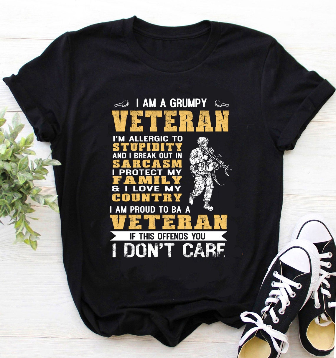 Veteran Shirt / Veteran T-shirt / Dad Shirt / Papa Shirt / Papa Gift ...