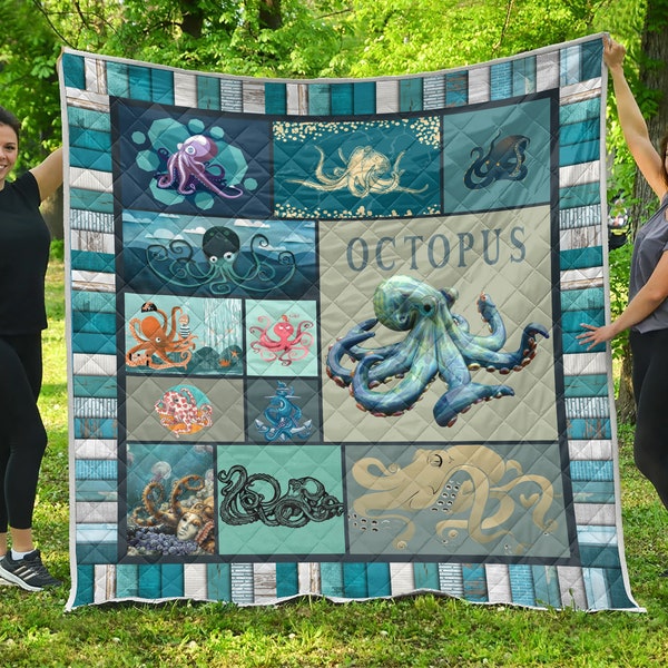 Octopus Blanket - Etsy