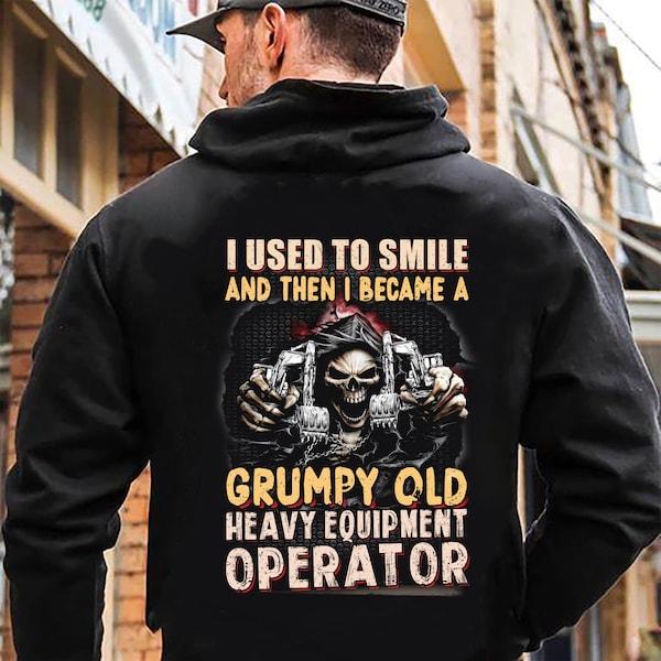 Grumpy Old Heavy Equipment Operator - Etsy