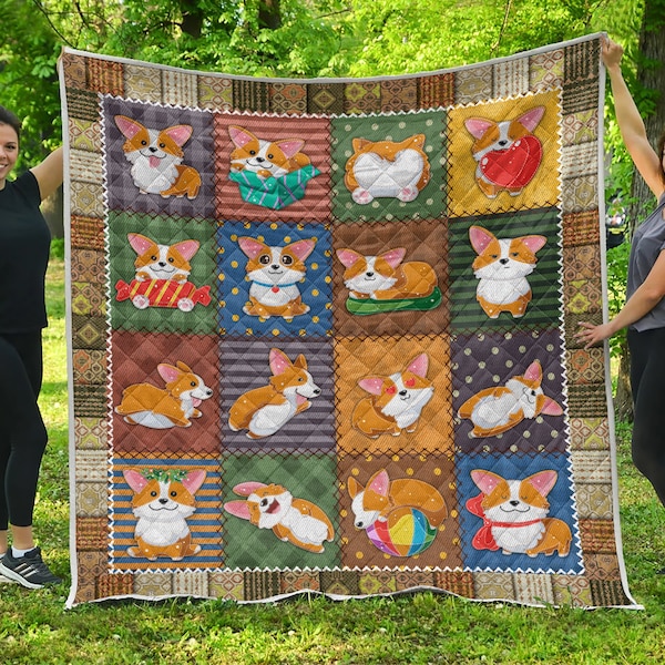 Corgi Quilt Pattern - Etsy