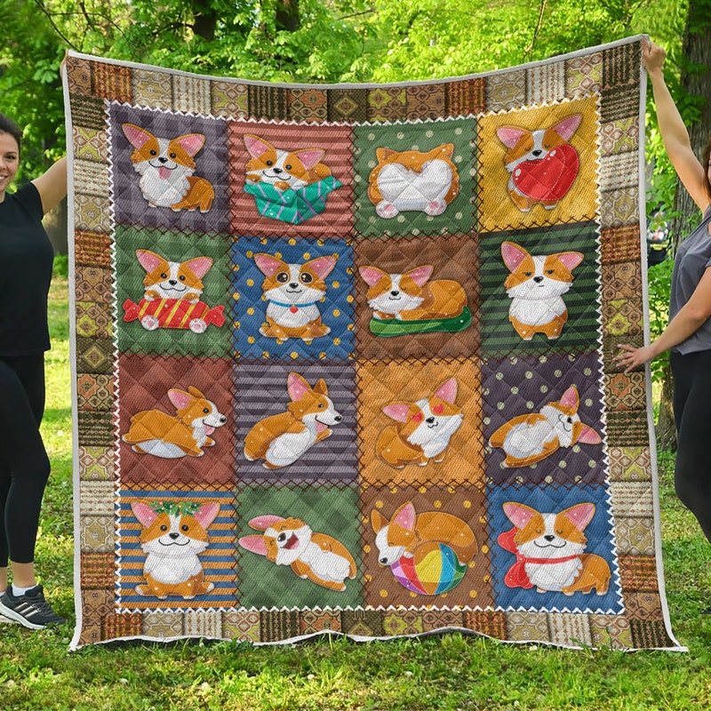 Corgi Quilt Pattern - Etsy