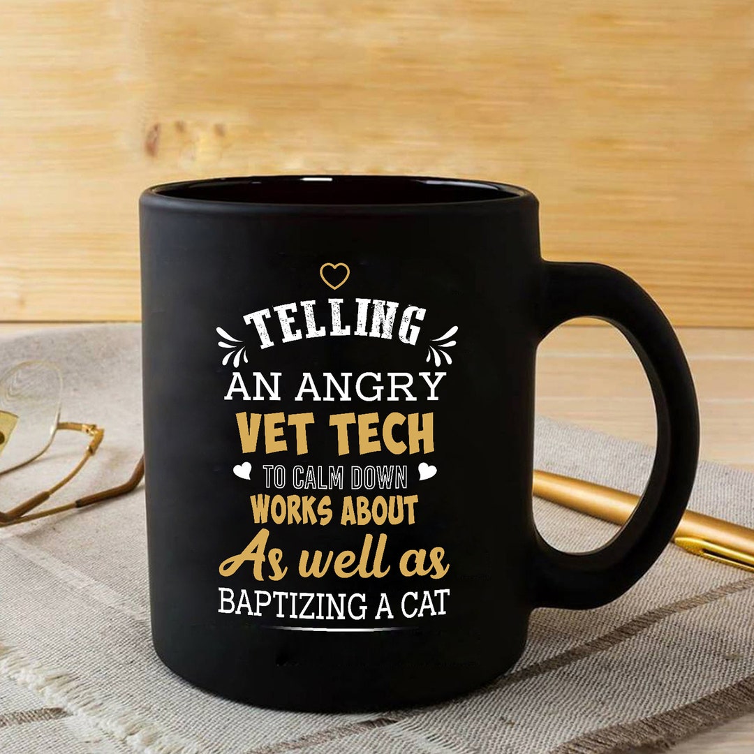 Vet Tech Mug / Veterinaria Técnico Mug / Veterinario Tech Gift ...