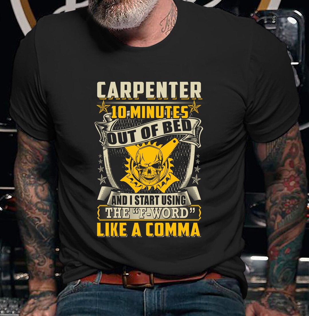 Carpenter Hoodie / Carpenter Shirt / Carpenter T-shirt / Carpenter Gift ...