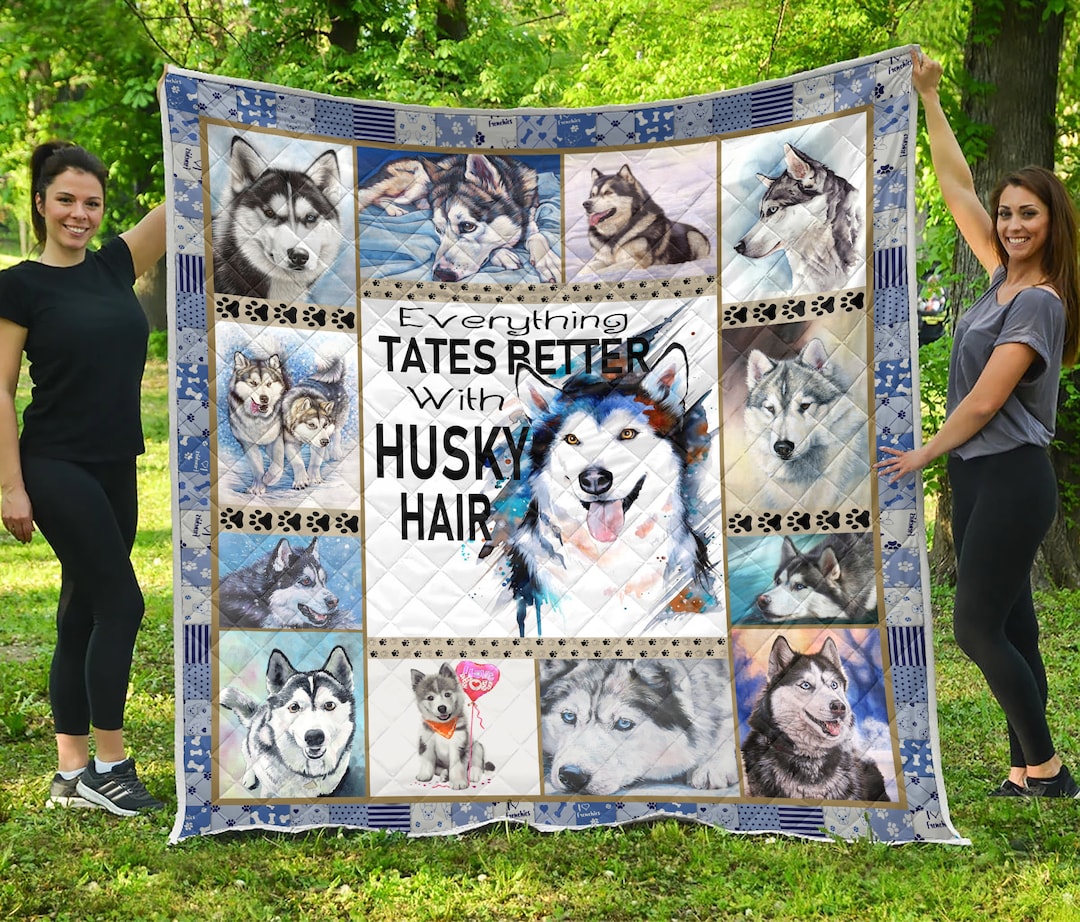 Husky Quilt / Husky Lovers Quilt / Husky Gift / Gift for Women / Gift ...