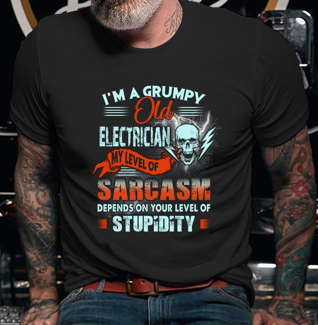Electrician Shirt / Electrician Hoodie / Electrician T-shirt ...