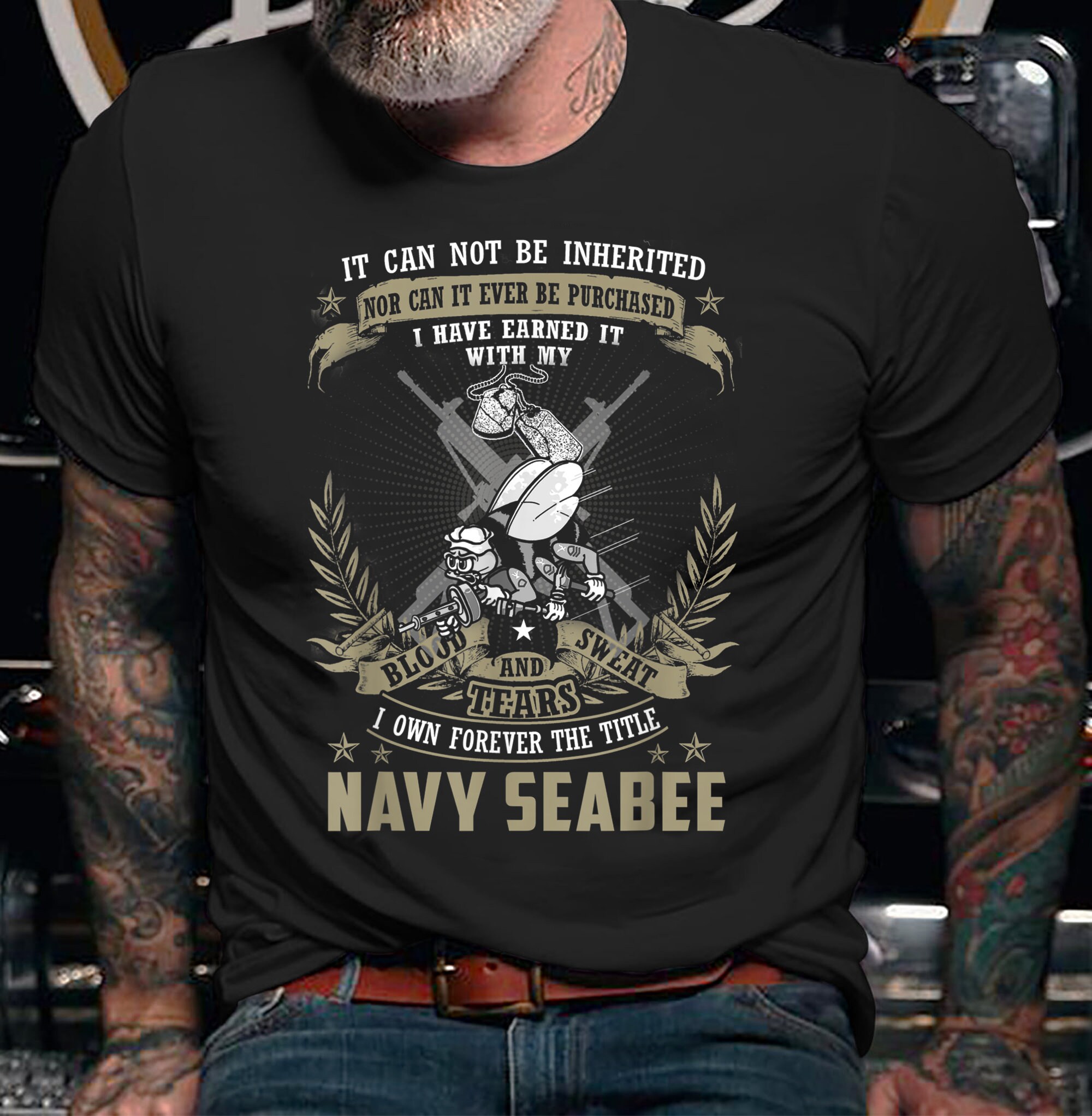 Navy Seabee Quotes Us Navy Seabees Window Decal Sticker | Custom Made