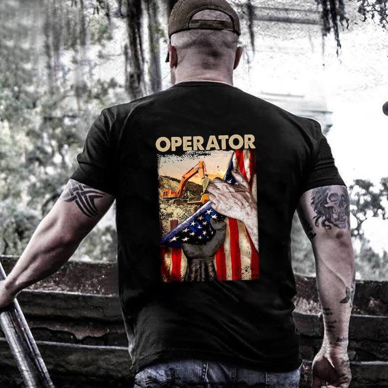 Heavy Equipment Operator Shirt | Operator T-shirt | Heavy Equipment ...