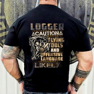 Xmas Logger Hoodie / Logger Shirt / Logger T-shirt / Logger Gift ...