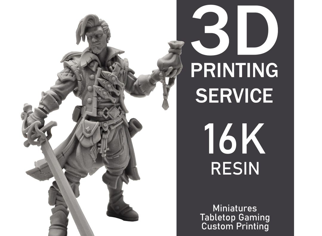 Professional 3D Print Service | 16K Resin | Ultra Detail | Custom ...