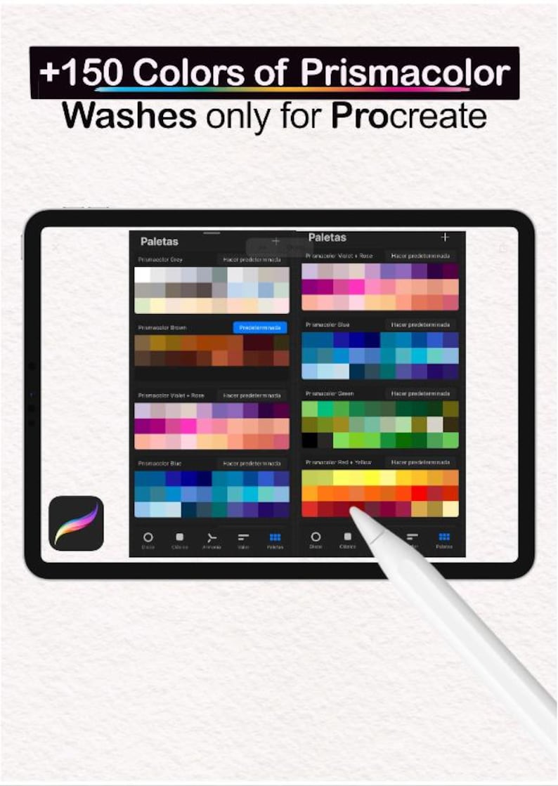 Mega Pack Color Palette Prismacolor - Etsy