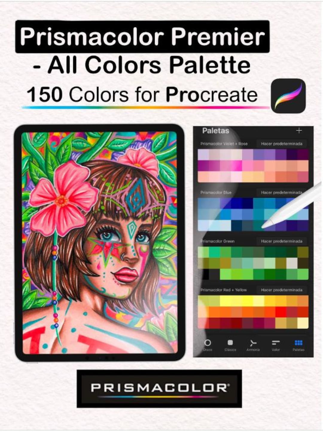 Mega Pack Color Palette Prismacolor - Etsy