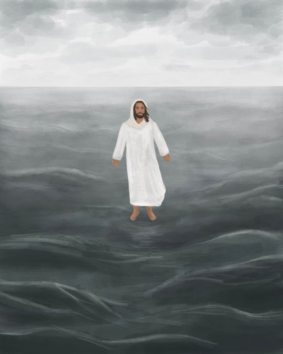 Jesus Walking On Water Wallpaper
