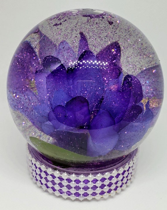 Flowers Water Globes - Etsy