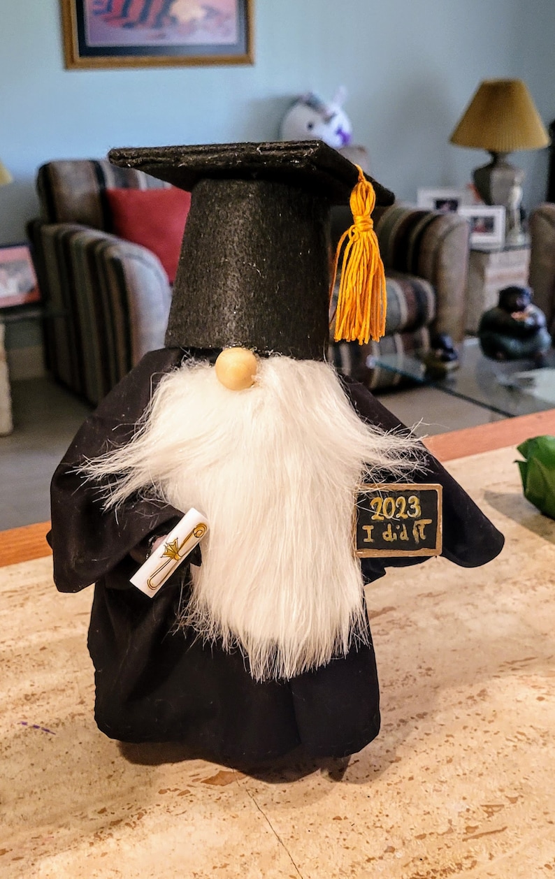 Graduation Gnome - Etsy