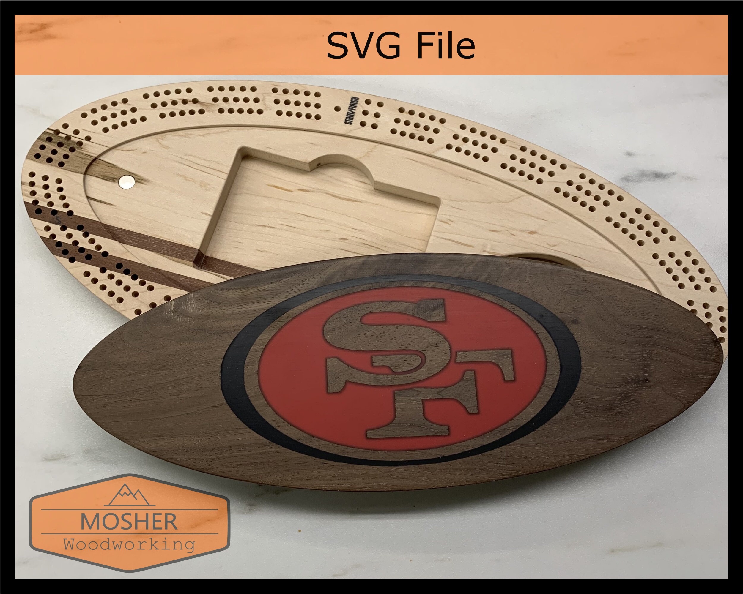 Crib Board SVG File - Etsy Canada