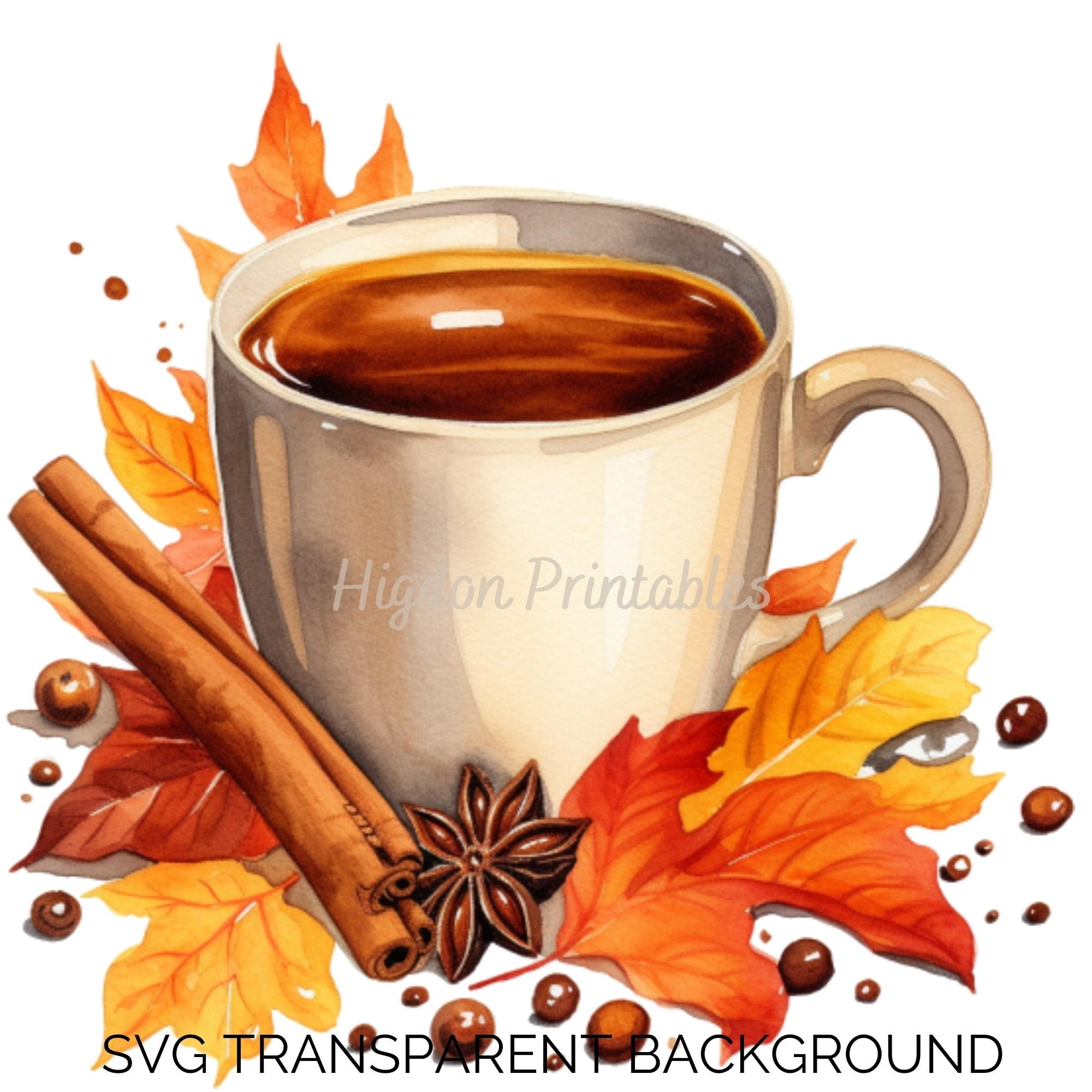 Fall Coffee Clip Art
