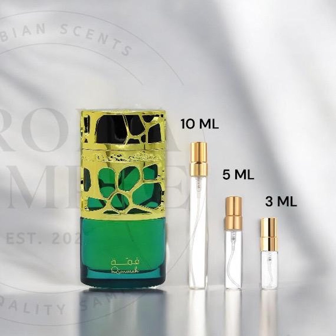 Lattafa Quimmah Sample in Quality GLASS Atomizer With High Quality ...